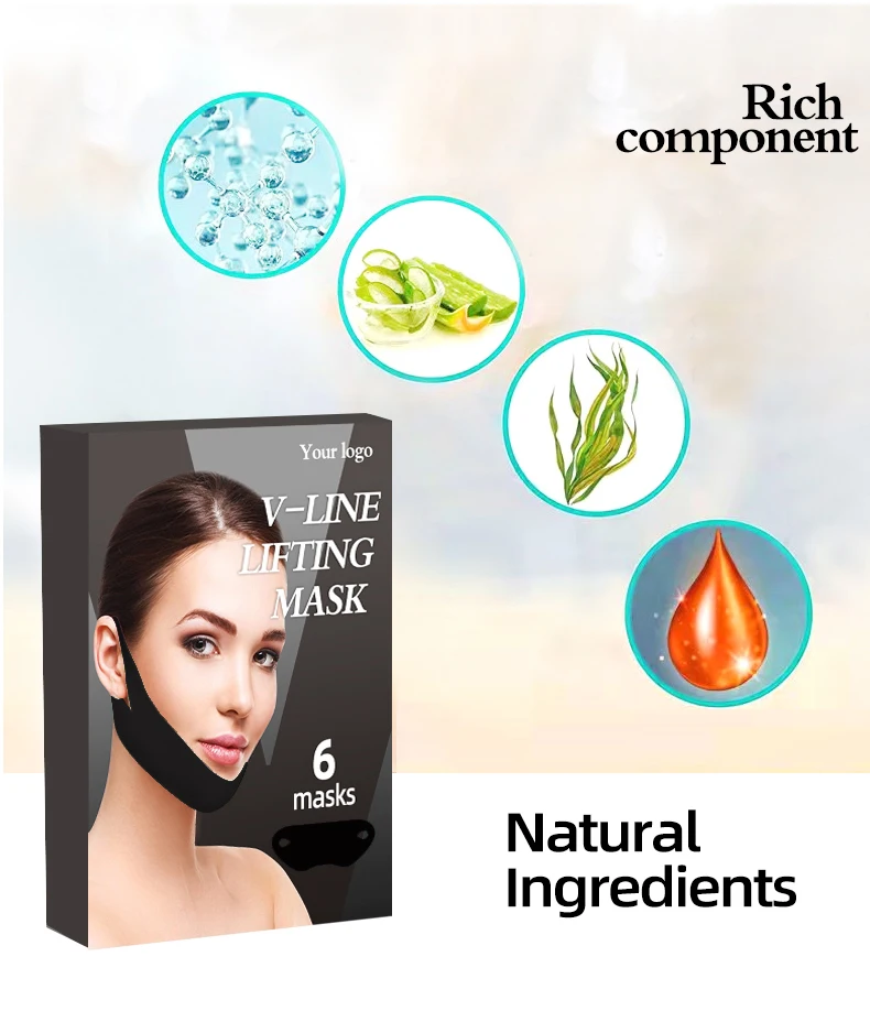 Double Chin Reducer Firming Anti Wrinkle Moisturizing Hydrogel Slimming ...