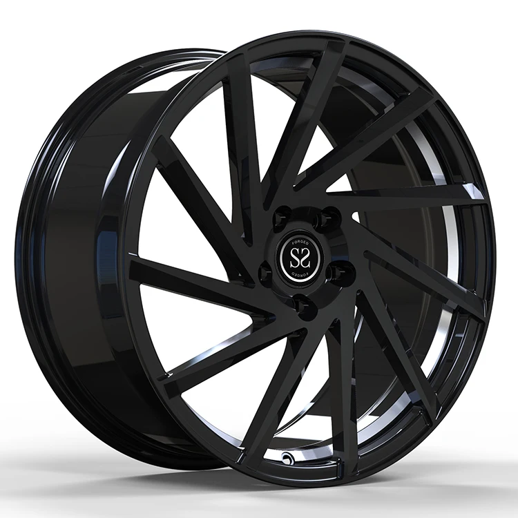 9x19 And 10x19 Gloss Black Rims Customized Gloss Black For Bmw M3 - Buy ...