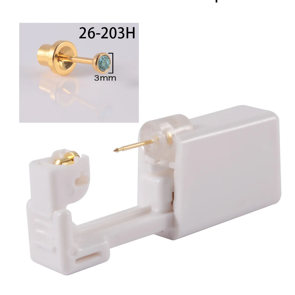 ZF Disposable Safety Ear Piercing Device - Stainless Steel