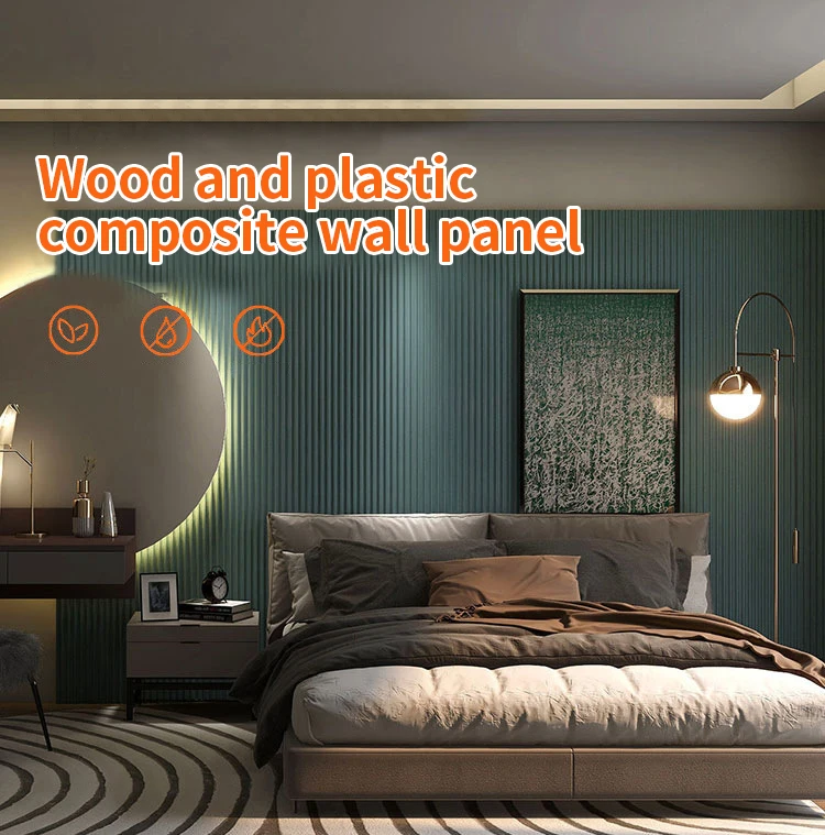 3D WPC Wood Wall Panels - Durable, Eco-Friendly, and Stylish