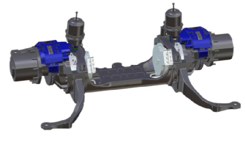 Brogen Electric Rear Wheel Side Motor Axle 160kw Motor Pmsm Ev ...