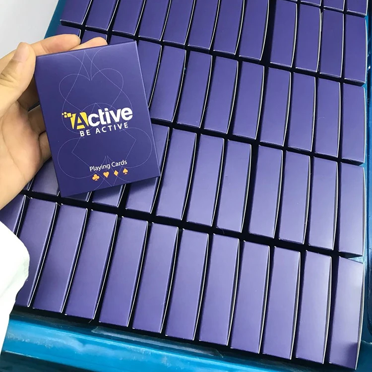 Custom Size Design Company Logo Pvc Playing Cardsprinting Saudi Arabia ...