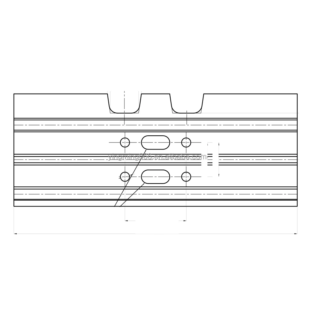 YMGM Rubber Track Shoes for Excavators - Durable & Reliable