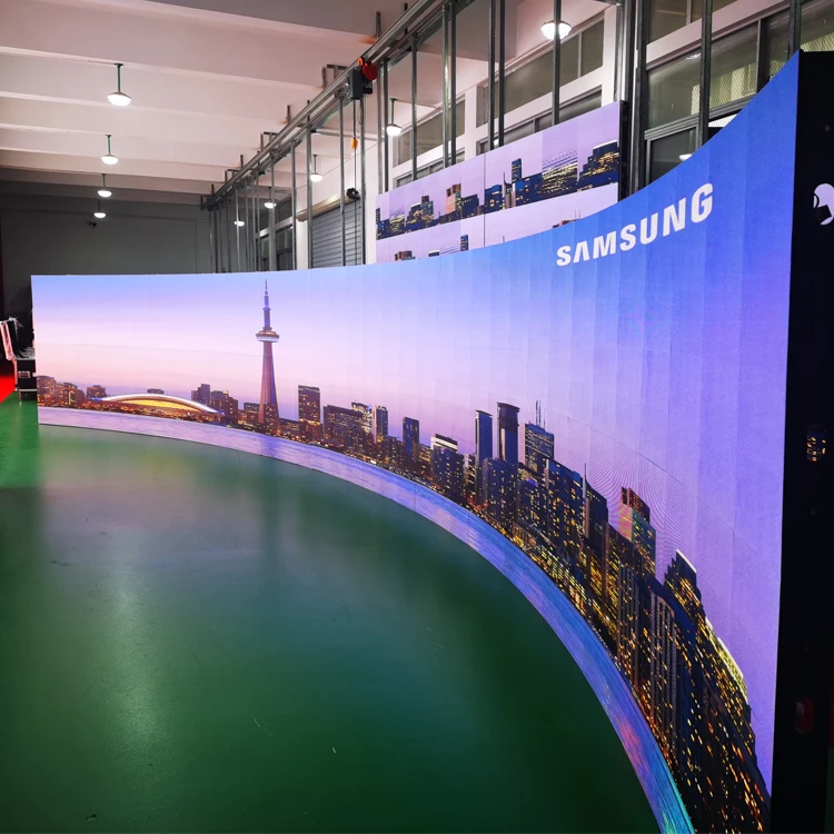 Indoor Flexible Adhesive Super Slim Led Screen Display Flexible Led ...