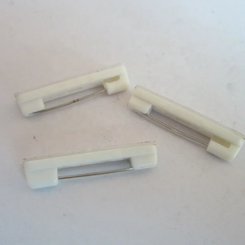 Promotion name tag plastic adhesive safety pin children plastic safety ...