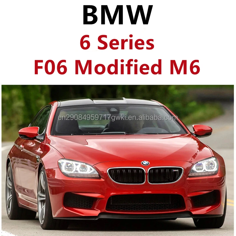 6 Series F06 Modified M6 Bodykit Car Bumper Grille Side Skirts Front ...