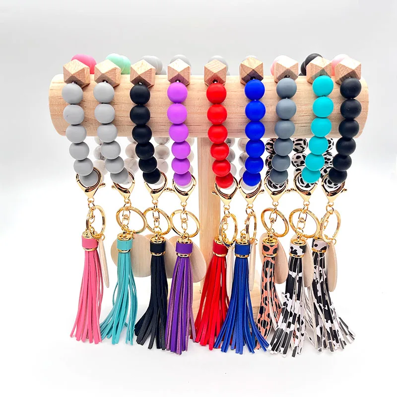 DIY Beaded Key Chain - Customizable Metal Keyring Bar