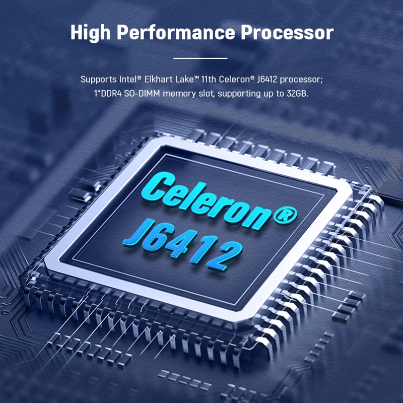 Ultra-thin Design Narrow Frame High Compatibility 11th. Genation J6412 Cpu 10" To 21.5 ...