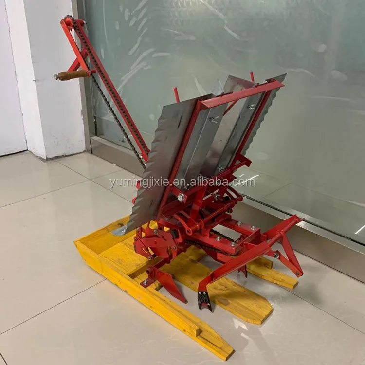 2 Row Mini Manual Rice Transplanter - Efficient & Durable