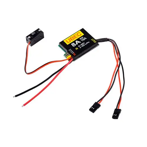 2S-8S 6-36V UBEC-8A BEC DUAL UBEC 8A/16A for RC Cars & Drones