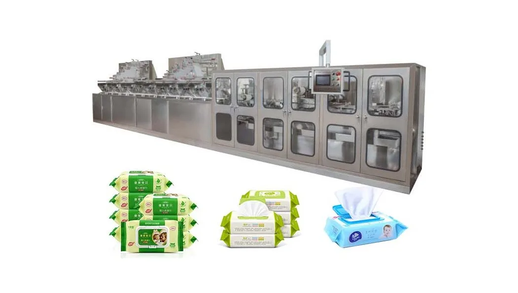 Automatic Wet Machine Baby Wet Tissue Making Machine Production Line ...