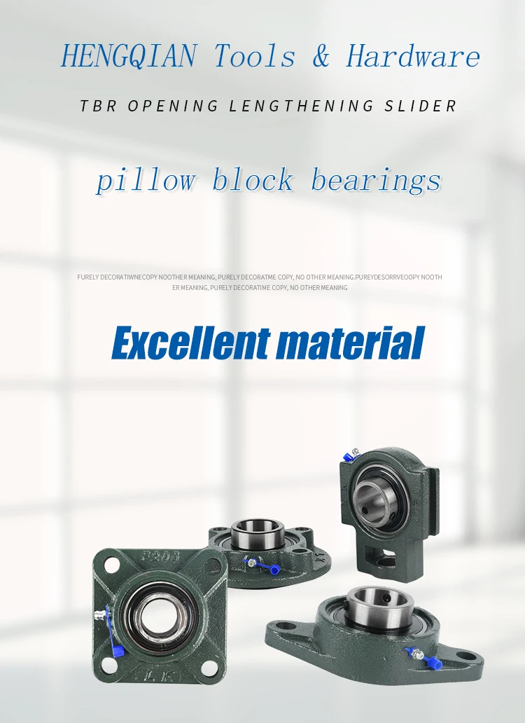 Pillow Block Split Bearing Housing Ucf204 Ucf205 Ucf206 Ucf207 Ucf208 Ucf209 Ucf210 Ucf211 ...