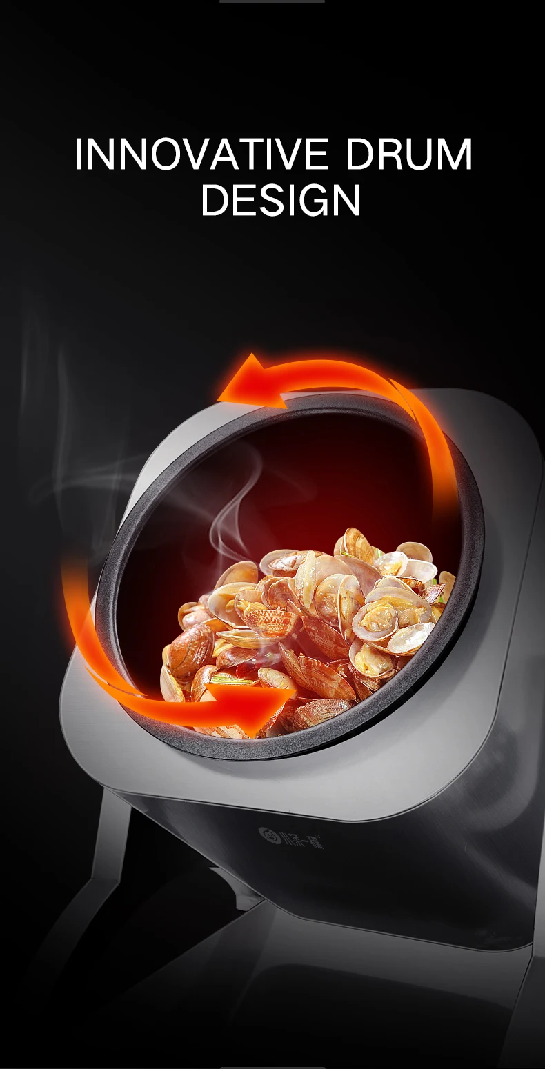 Intelligent Cooking Robot - Automatic Wok for Restaurants