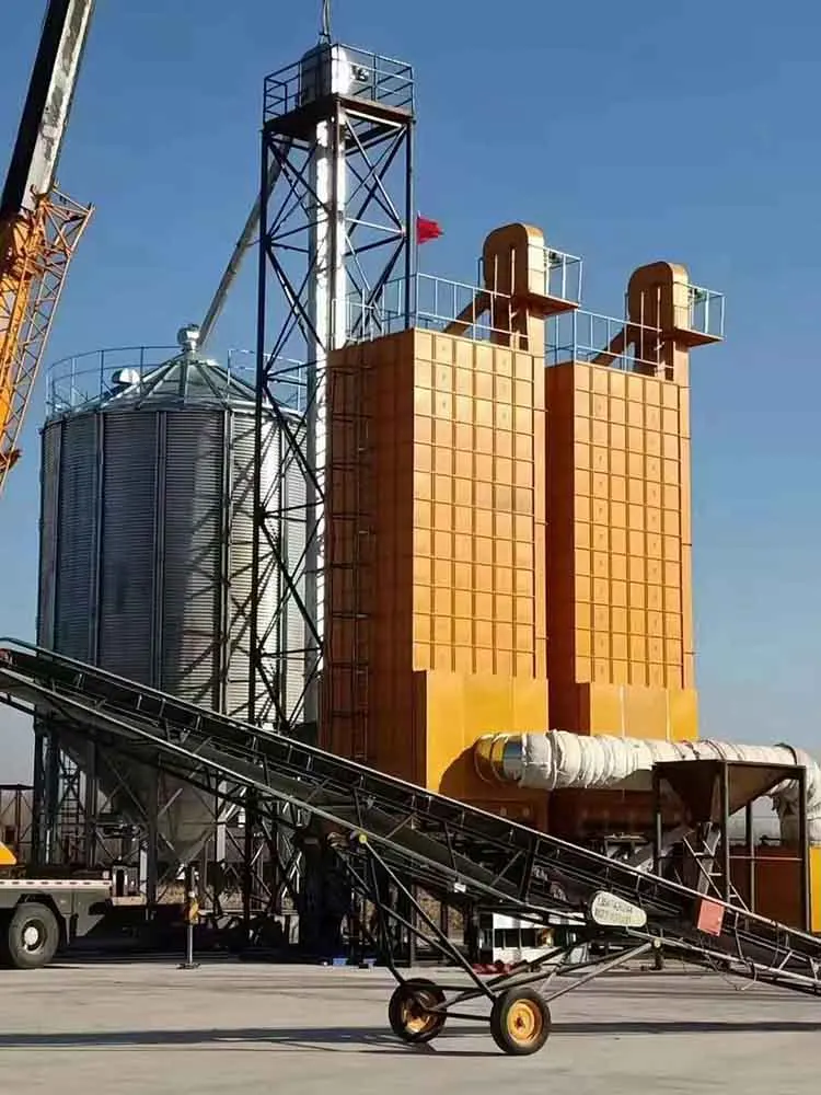 Corrugated Steel Silos - 50 Tons Grain Storage Solutions