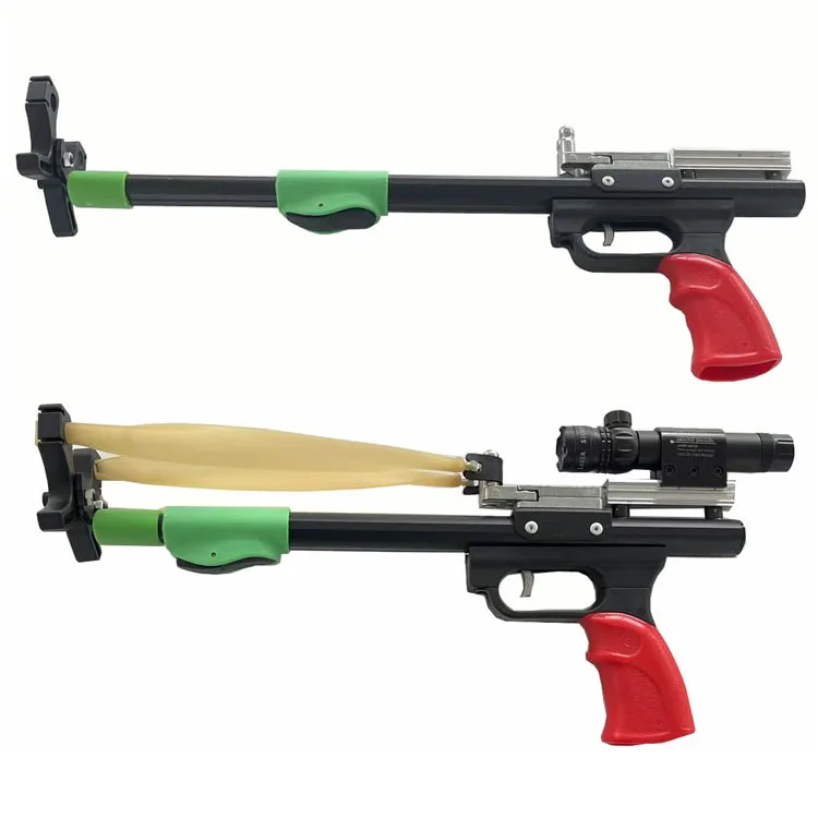 Red/green Laser Sights With Bird And Fish Hunting Slingshots - Buy ...