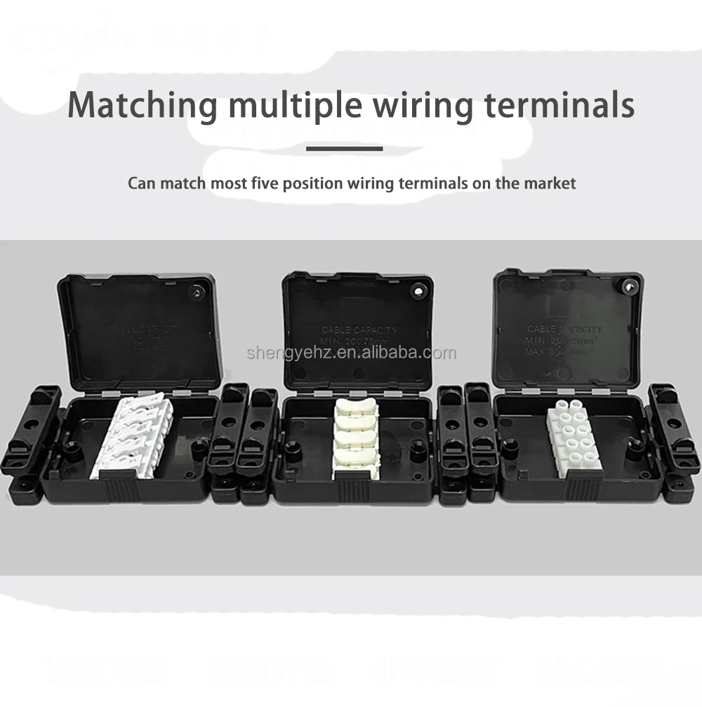 Five Pin Terminal Junction Box Js528 Fast Card Position Screw-free ...