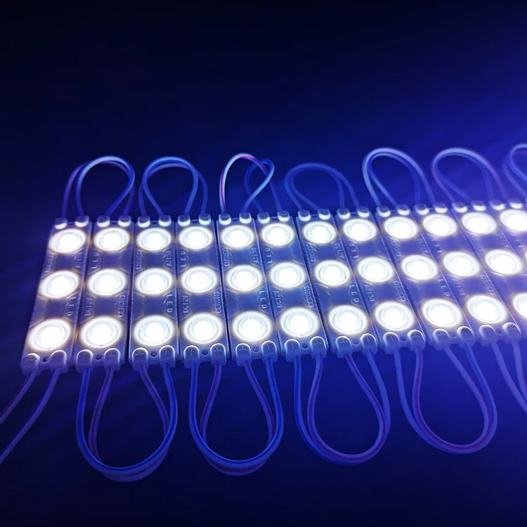 White Injection Molding LED Modules IP65 DC12V 24V 75*15MM