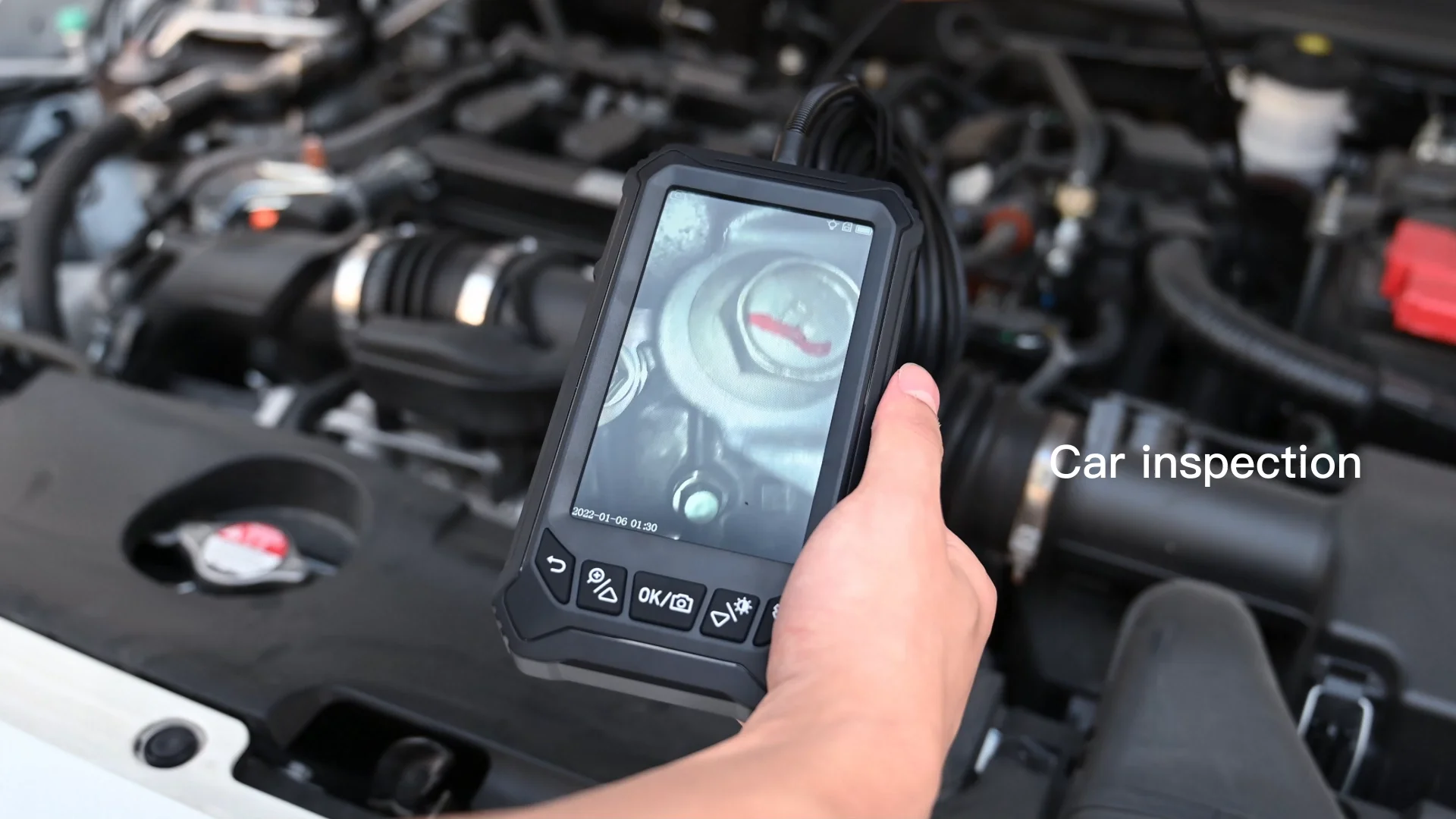 Type-c Snake Camera Endoscope Pipe Inspection Car Repair Sewer ...