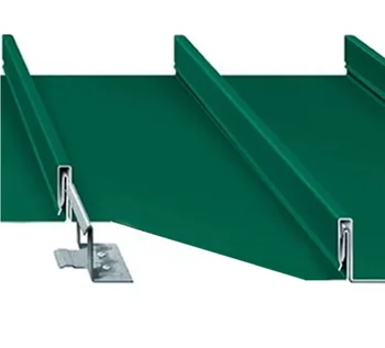 Metal Double Lock Standing Seam Roofing Standing Seam Roof System Yx-25 ...