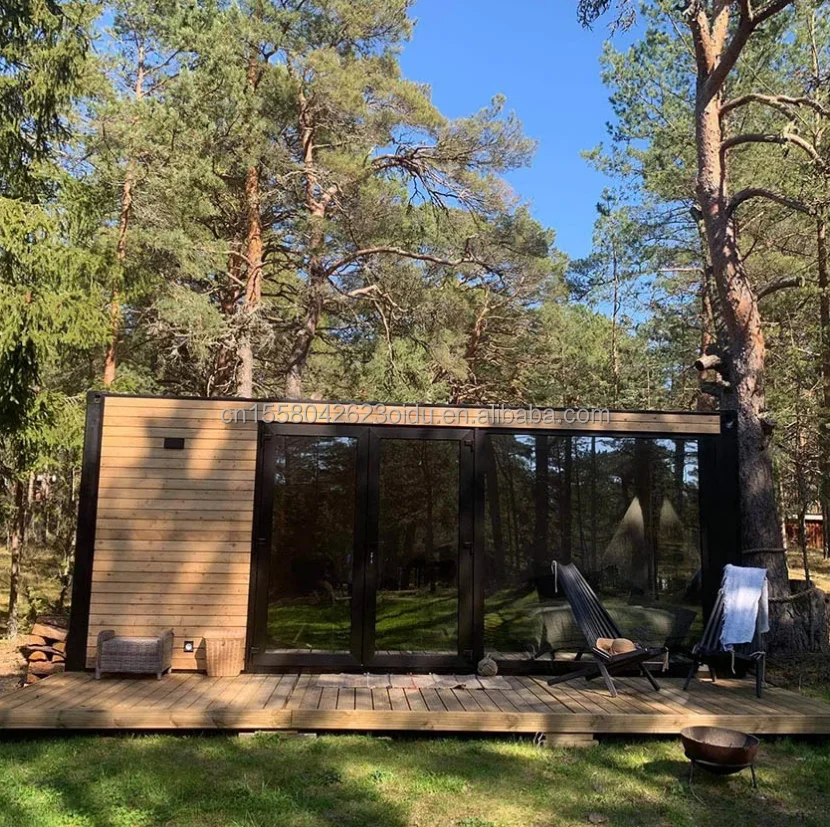 20ft Garden Hotel Mobile House - Luxury Wooden Studio Flat