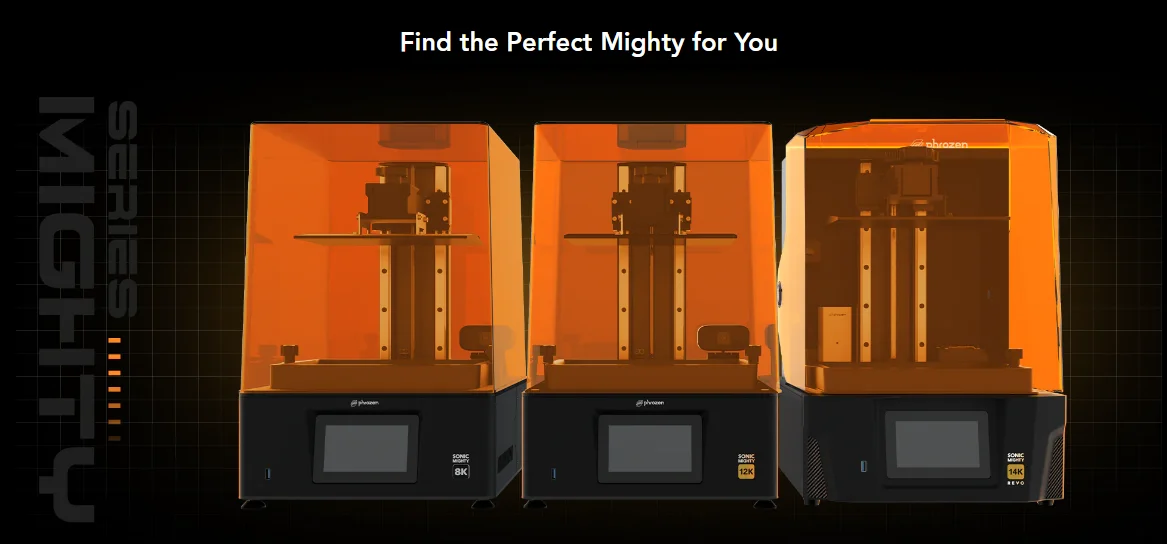 Phrozen Sonic Mighty Revo 14K - High-Detail 3D Printer