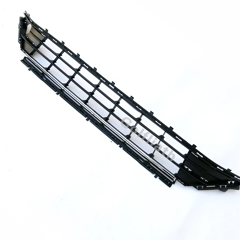 VW Golf MK7 Front Bumper Grille - Black Chrome ABS Mesh