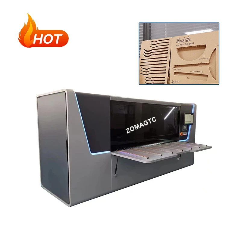 CMYK 4 Color Corrugated Box Carton Printing Machine High Speed Digital ...