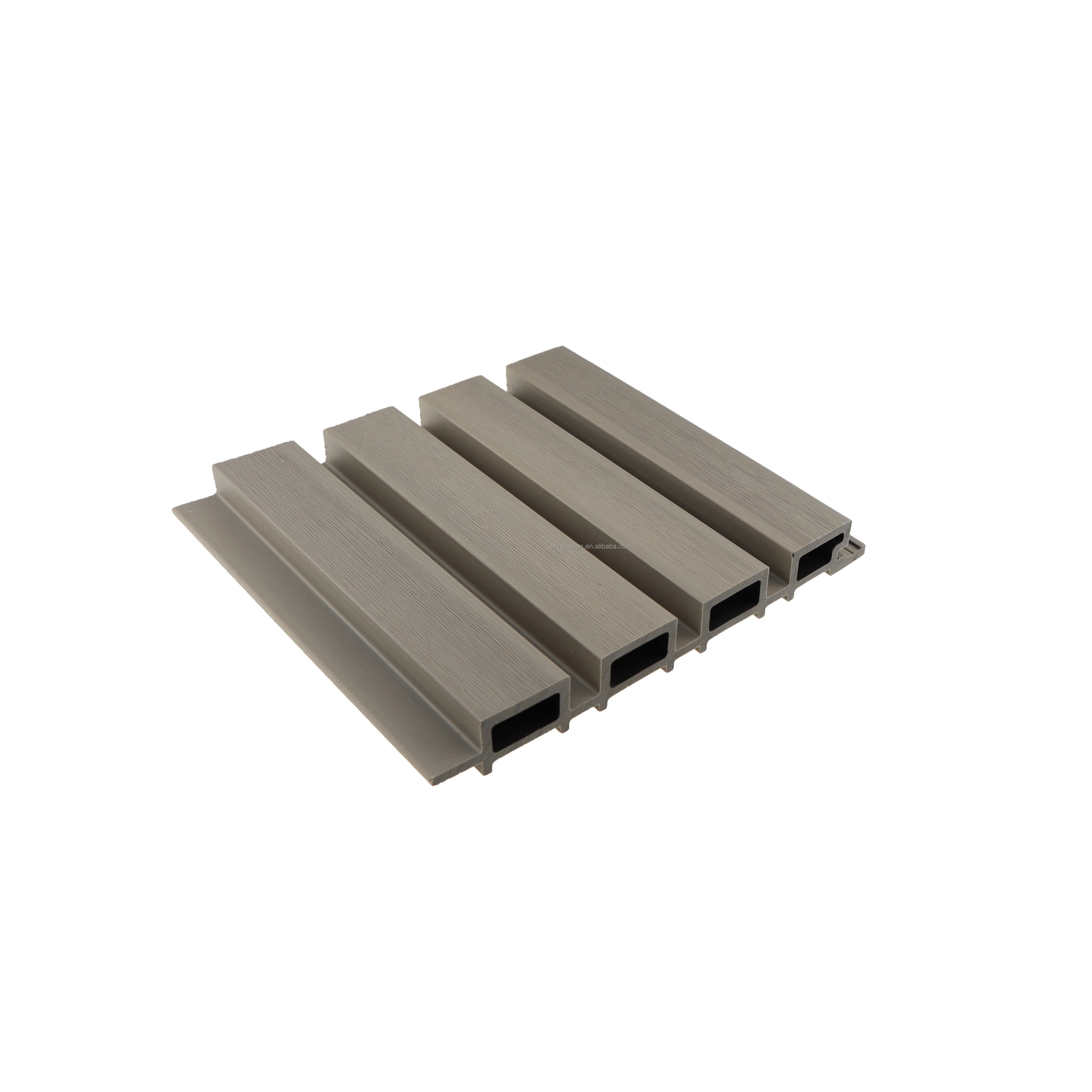 Exterior Wpc Wall Cladding Modern Style Wood Grain Plastic Timber ...