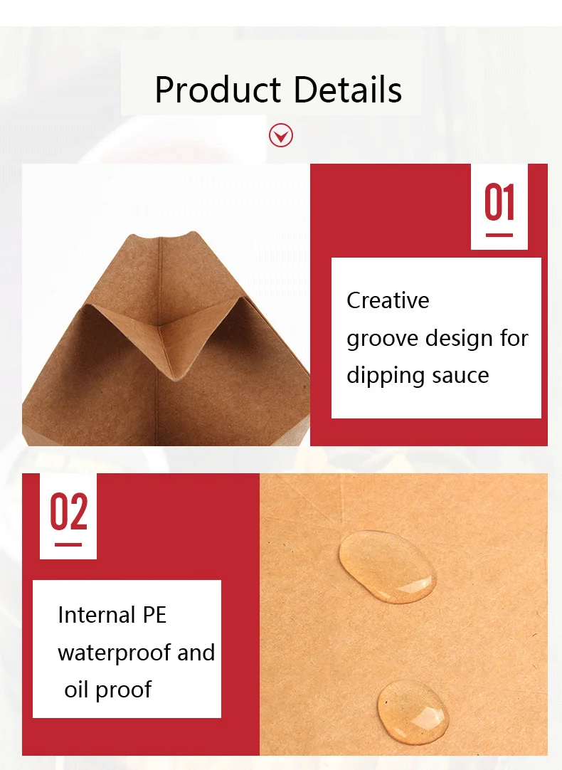 일회용 사용자 정의 테이크 아웃 패스트 푸드 골판지 감자 튀김 종이 콘 소스 트레이 Buy 튀김 종이 콘프렌치 프라이 컵감자 튀김 포장 상자 Product On