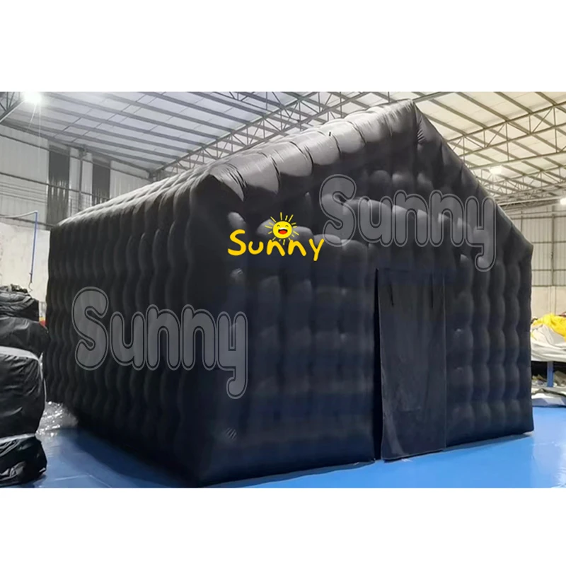 Disco Black Inflatable Nightclub with Lights for Outdoor Camping and ...