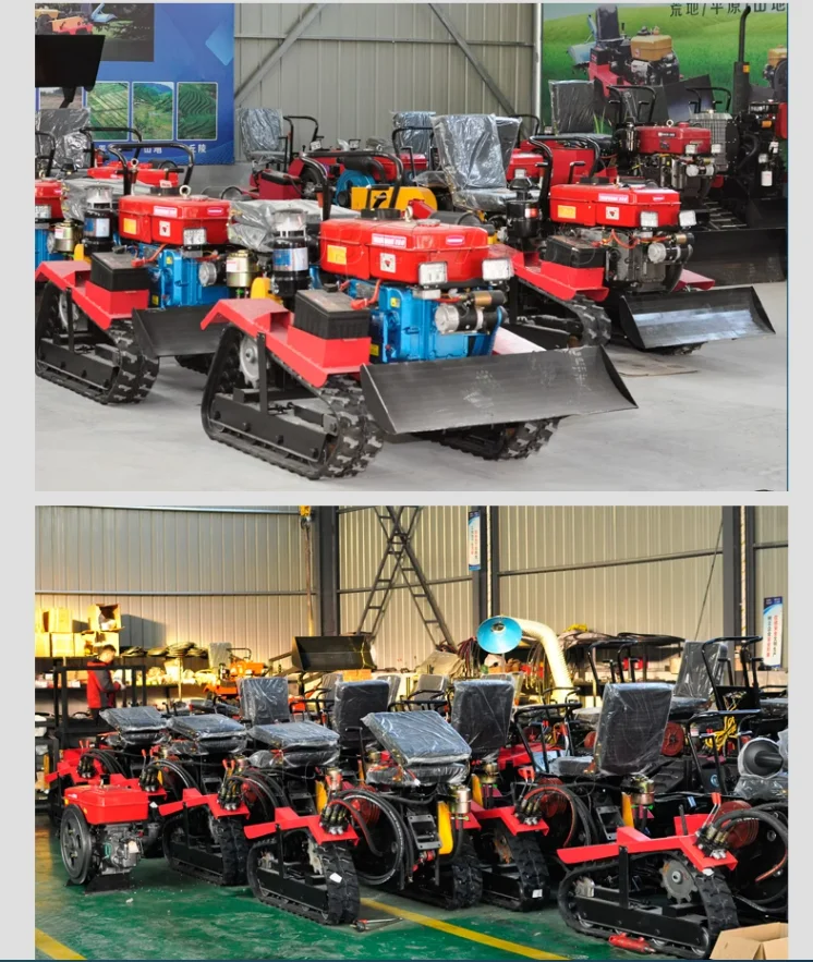 Rotary Hoe Tiller Cultivator Farm Machinery New Multifunctional Mini ...