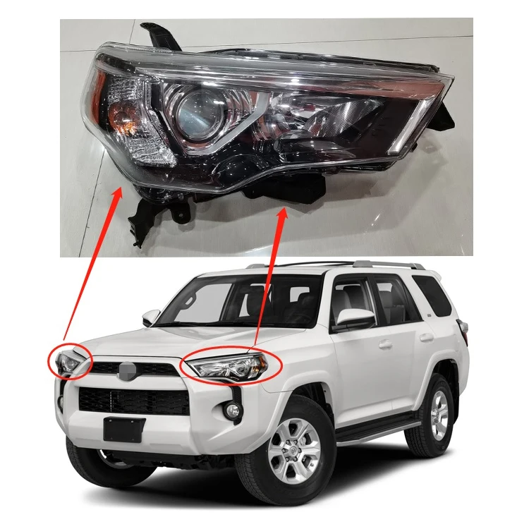 New Head Lamp Us Version 81130-35540 81130-35541 Headlight For Toyota ...