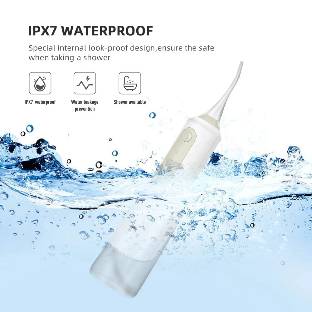 Upgraded Cordless Dental Teeth Irrigator Portable Water Flosser ...