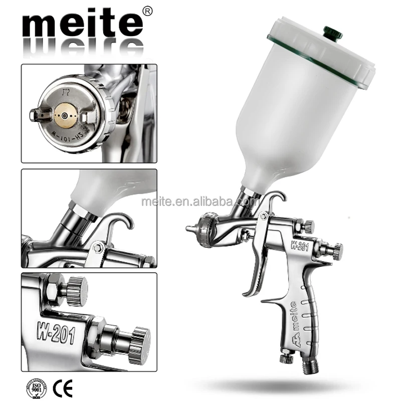 Meite MT-W201 Paint Spray Gun - Precise Atomization for Car Paint