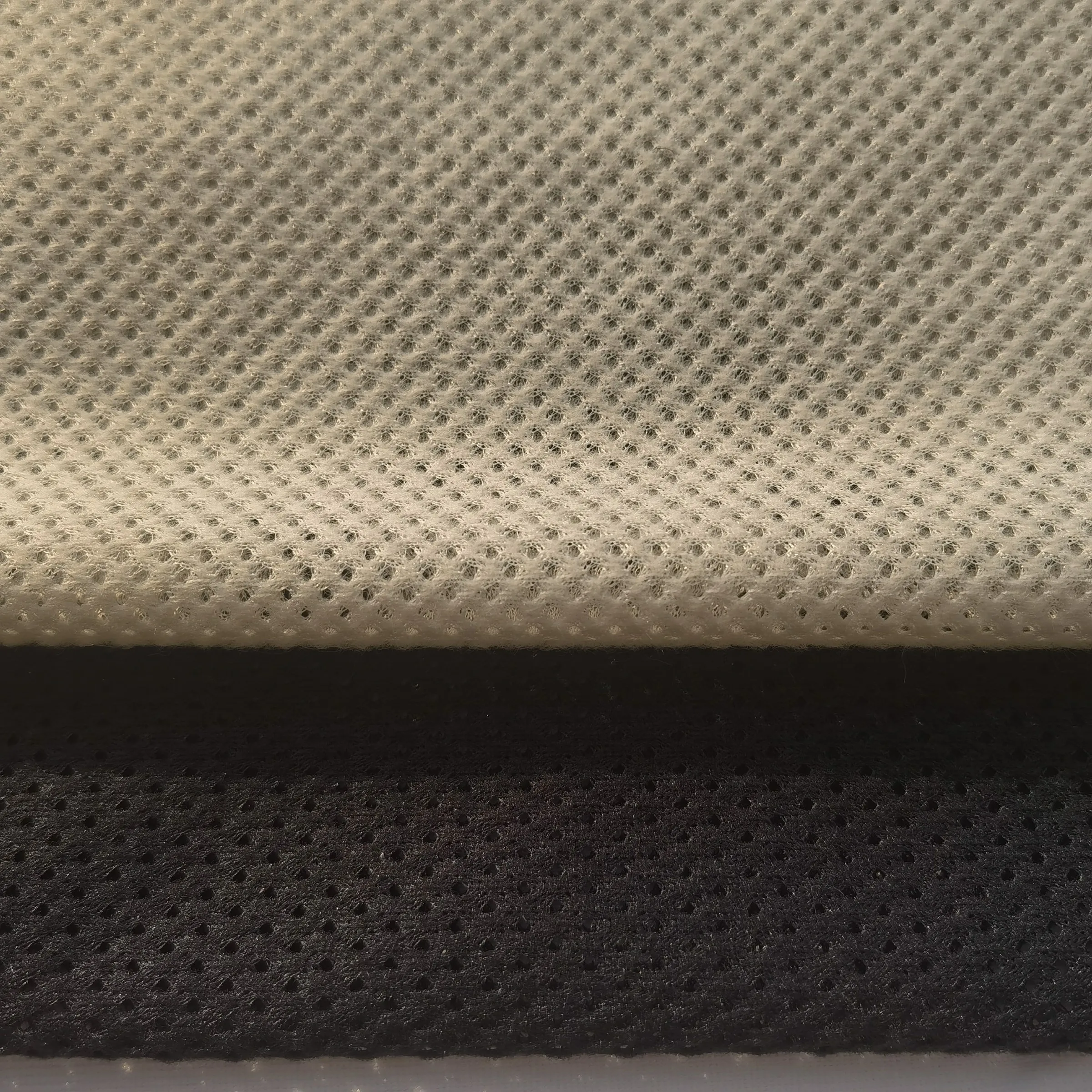 Perforated Printed Tricot Athletic Brushed Mesh Fabric For Shoe ...