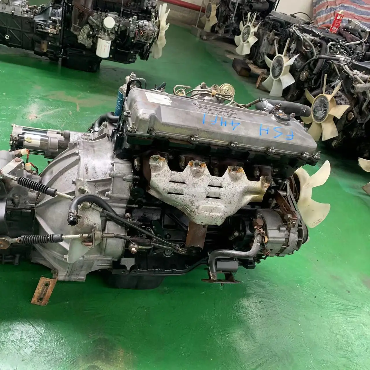 Hot Sale Used Diesel Engine 4hf1 For Isu Zu Suitable For Truck - Buy ...