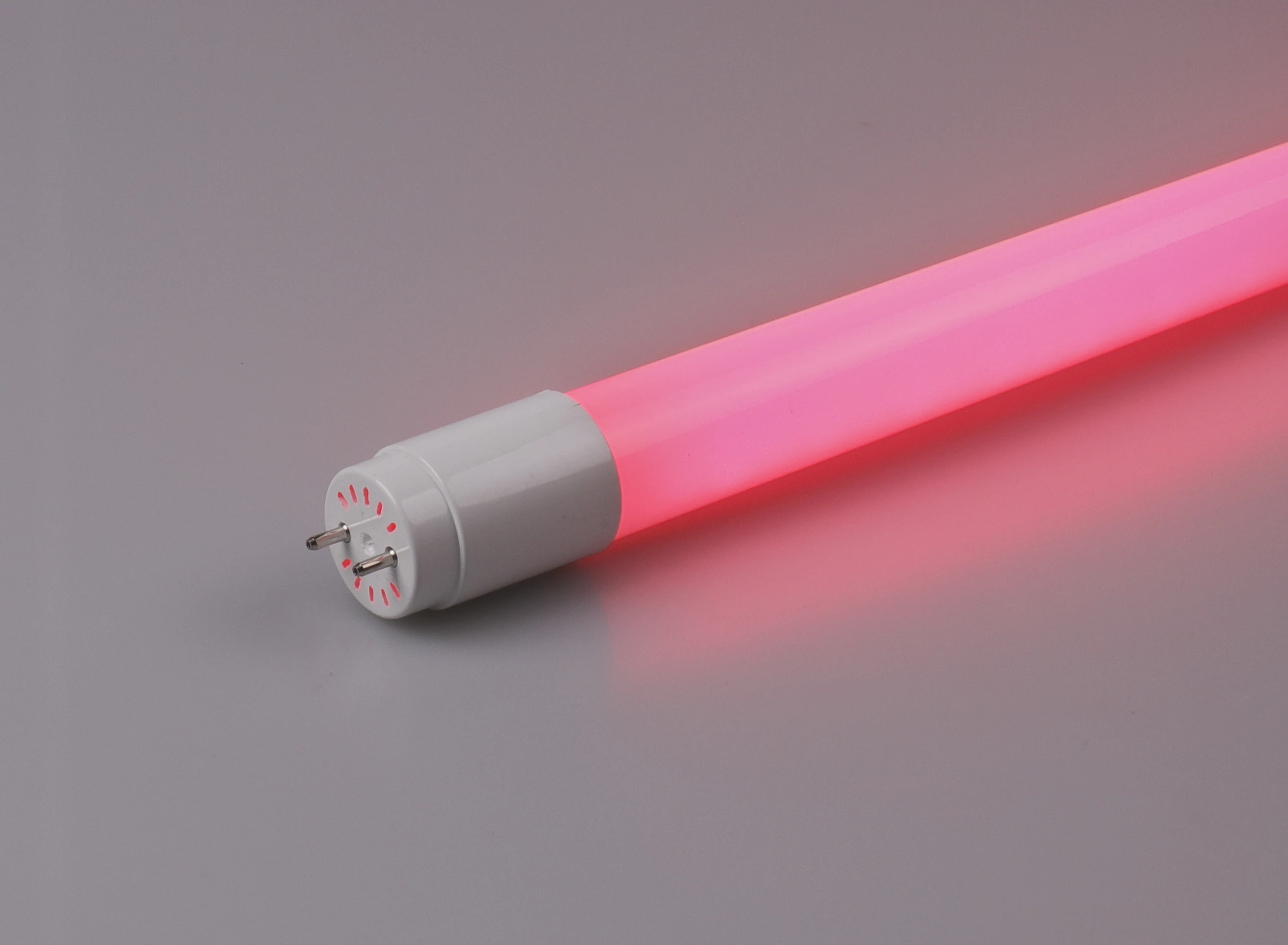 New Color Led Tube Red/green/blue Light T8 9w 18w Glass Tube Lights ...