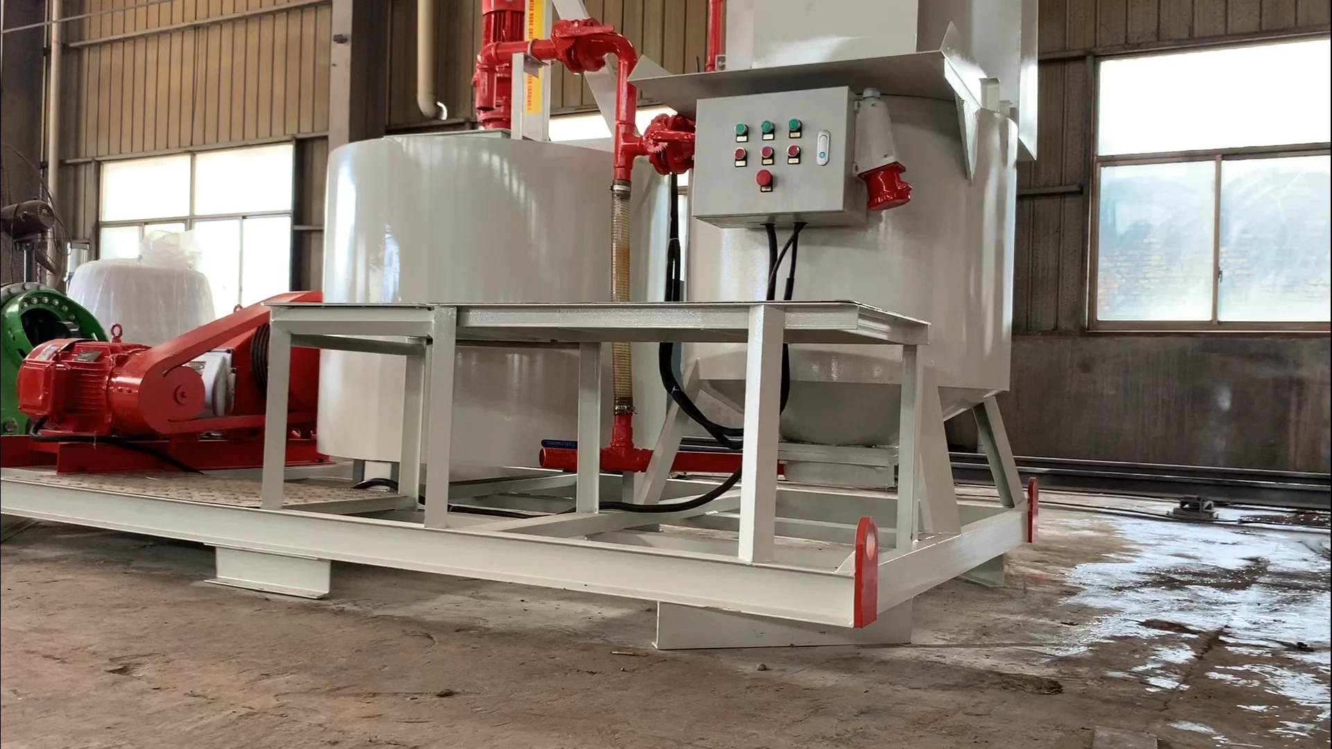 Fae Cement Grout Injection Pump And Mixer Station Machine Electric ...