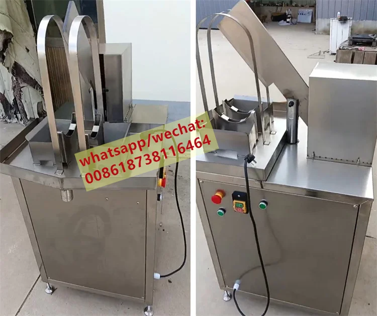 Old Coconut Splitting Machine with Hard Sheed Green Coconut Halving ...