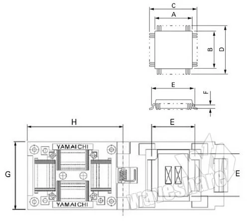 Gp-qfp144-0.5 Ic Test Socket And Programming Adapter For Qfp144 Tqfp144 ...