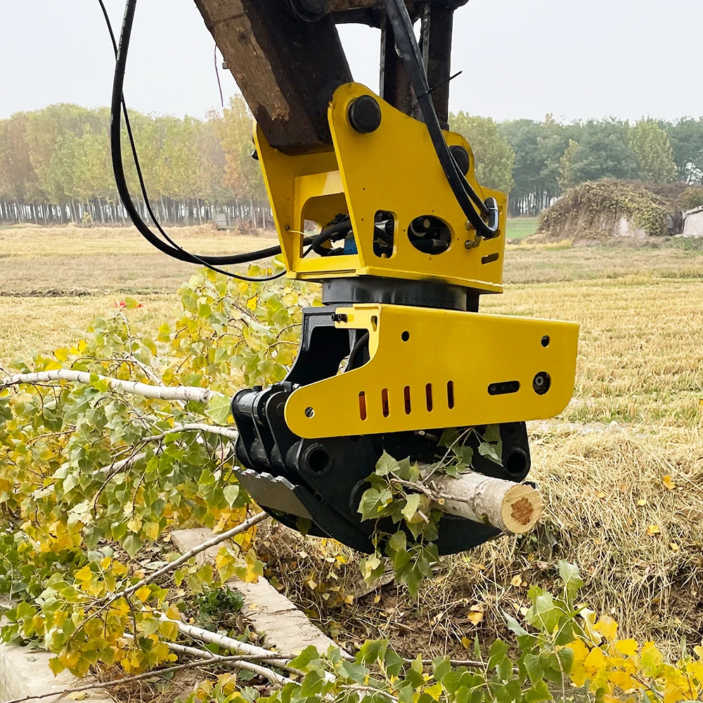 Forestry Machine Hydraulic Rotating Log Grapple For Sale Tree Grapple ...