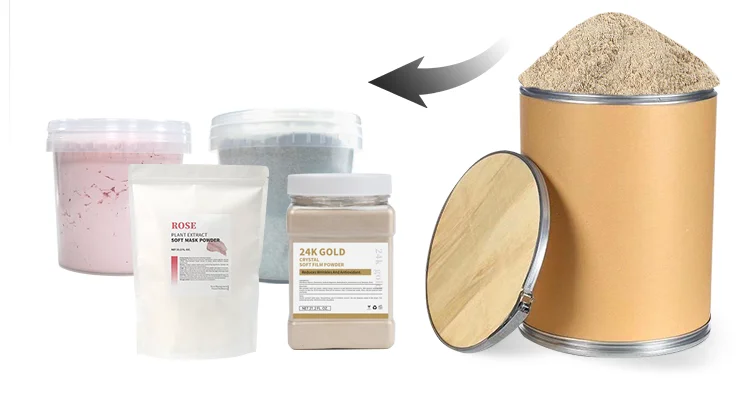 Source Factory 20kg Damascus Rose Soft Film Powder Oem/odm Whitening ...