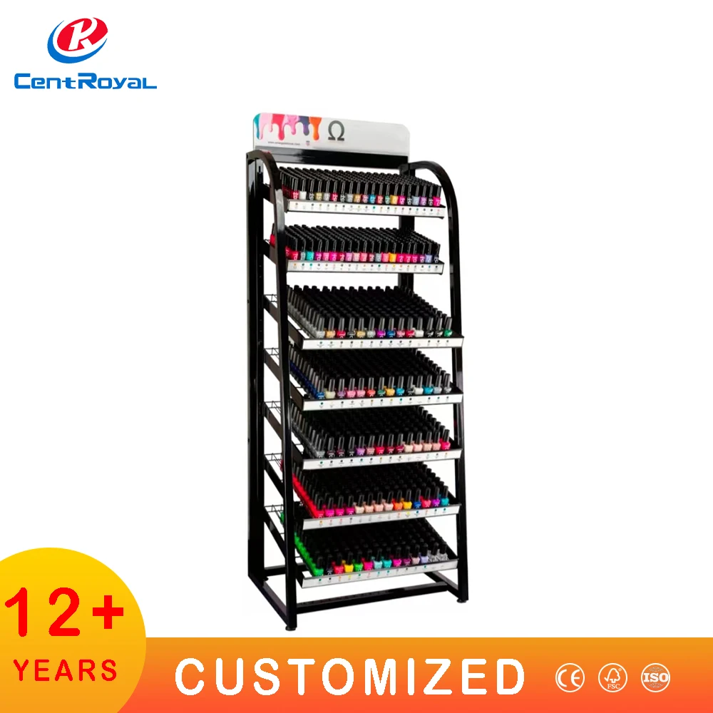 Beautiful Counter Metal Wire Nail Polish Rack Display Cabinet Nail ...