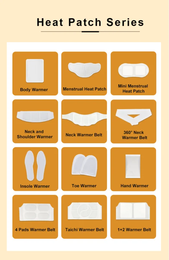 New Triangle Self Heating Menstrual Period Pain Relief Heat Patch/pads ...