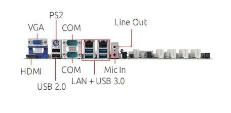 Industrial ATX Motherboard Computer ADlink IMB-M45H 8th/9th Gen Intel Core I7/i5/i3 Processors ...