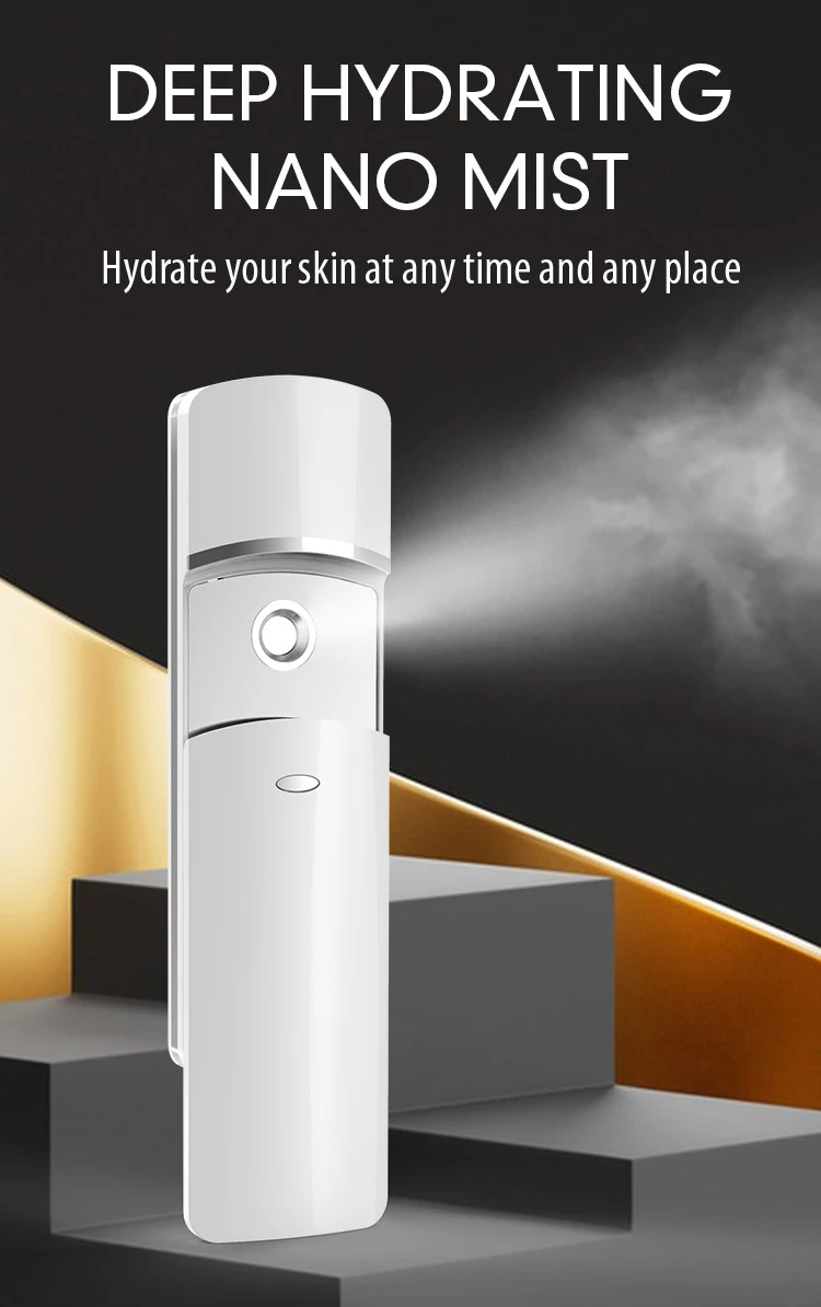 Mini Nano Mist Sprayer Facial Steamer Mist Spray Face Steamer For Beauty Use Targets Skin And ...