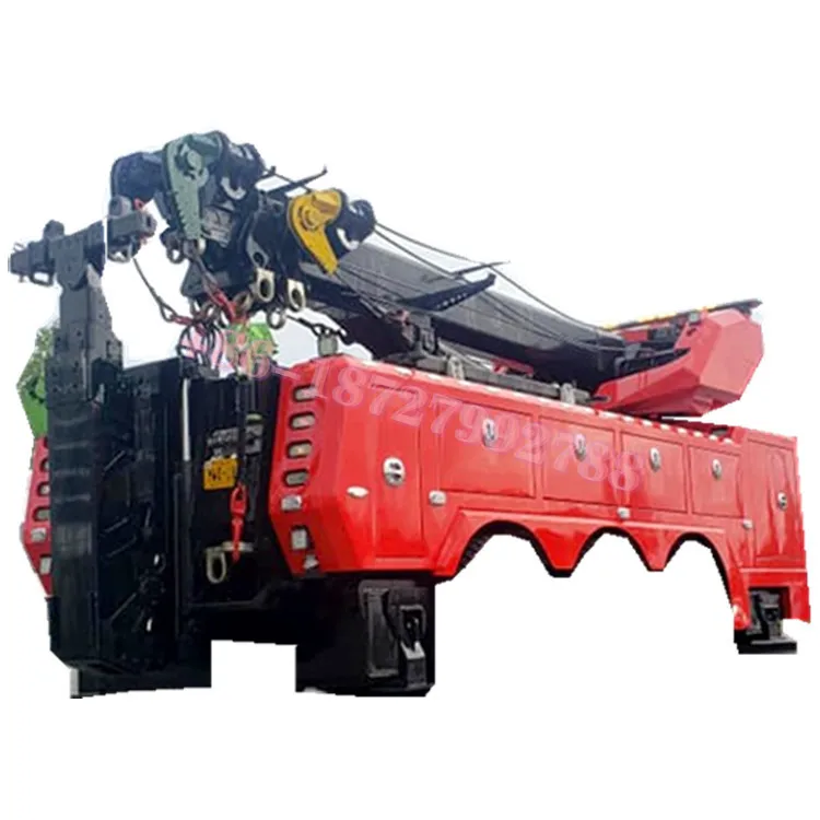 Luggage Towing Vehicle 50 Ton Rotator Wrecker Recovery Truck Assembly ...