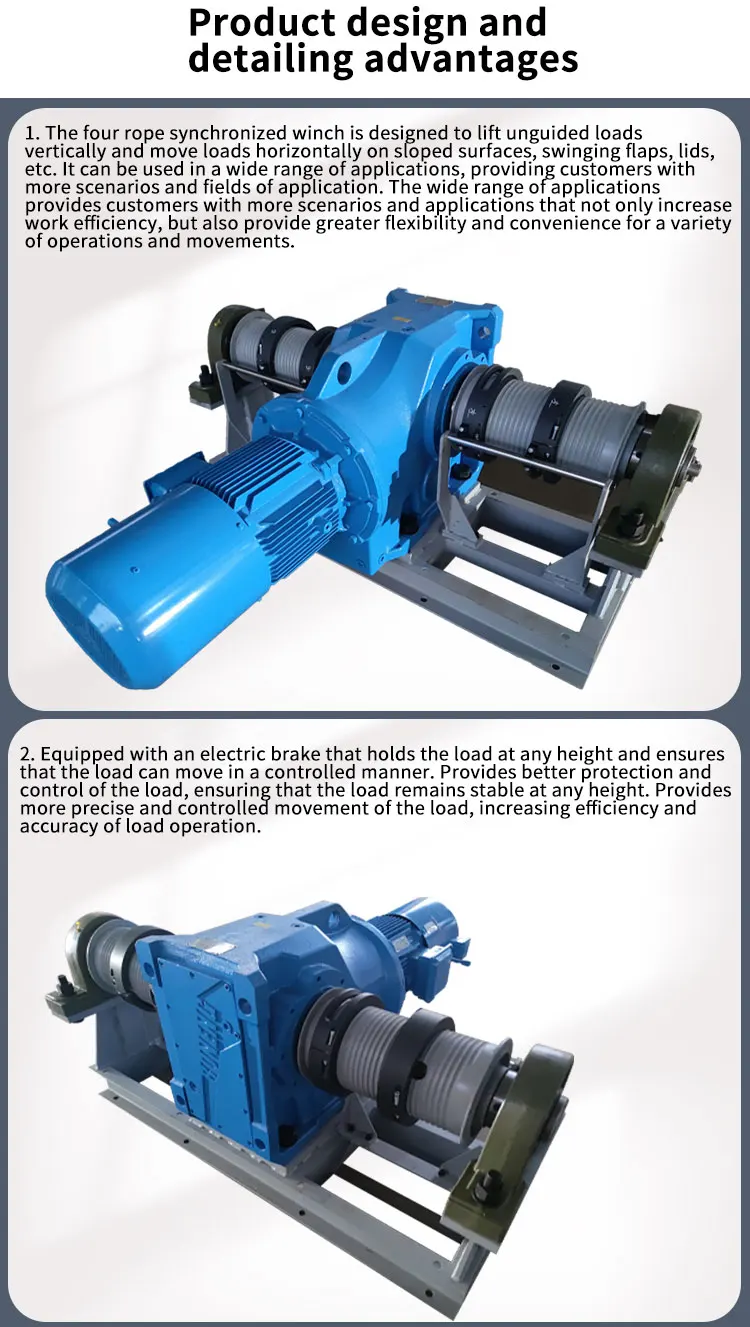 220 Volt Cordless Electric Winch - Dual Reel & Customizable
