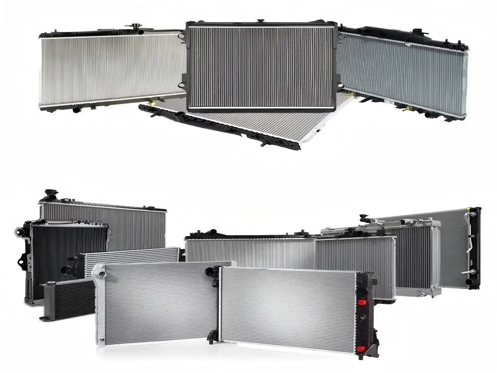 New High Performance Auto Aluminum Radiator Customizable Water Cooler ...