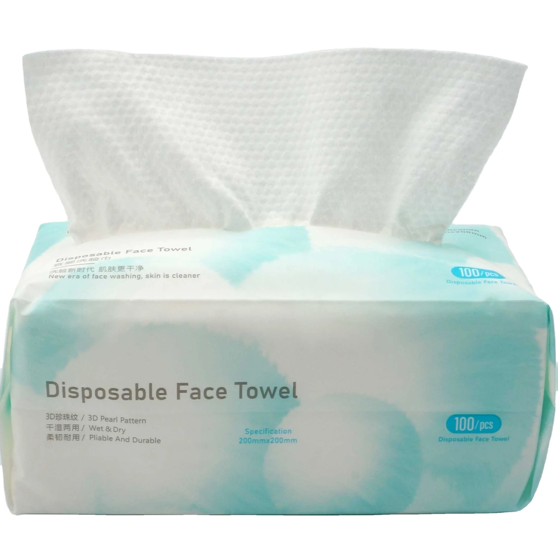 Disposable Tissues Dry Baby Facial Tissue 100% Cotton Cleansing Cotton ...